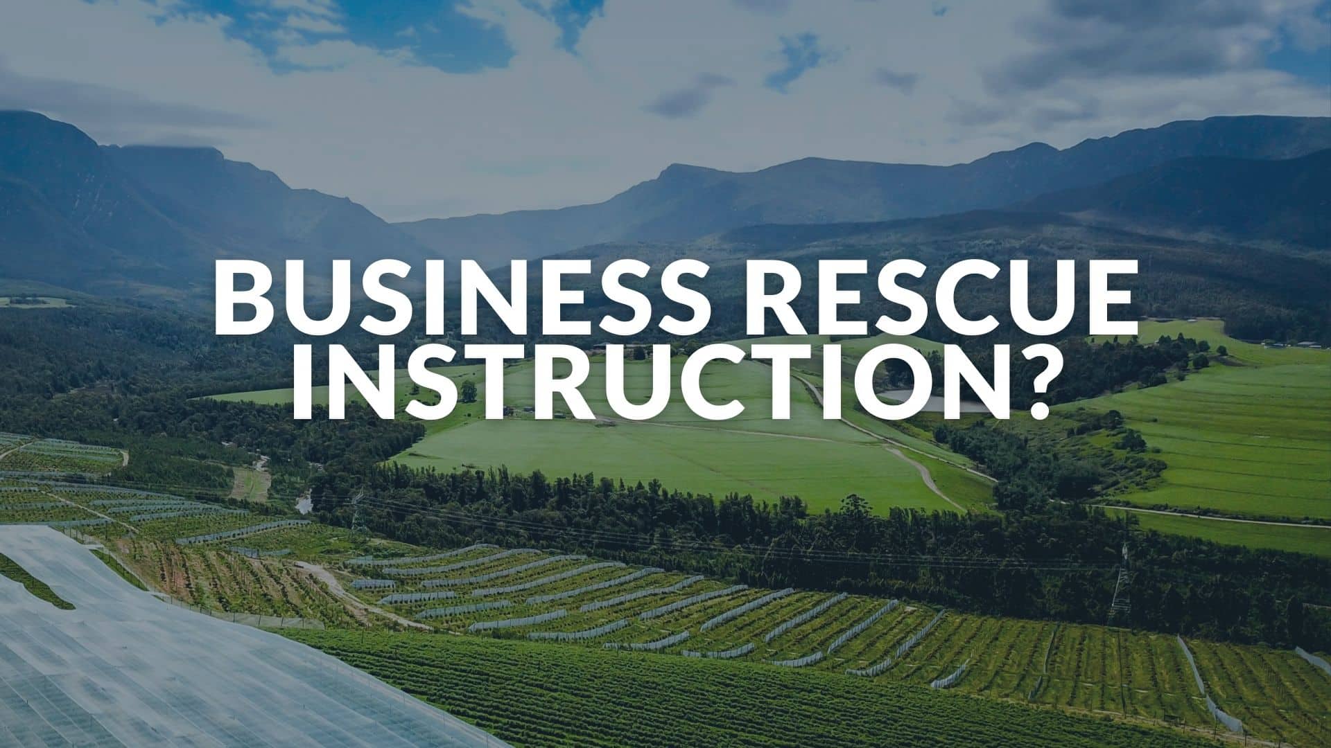 What Buying A Commercial Property In Business Rescue Means For New ...